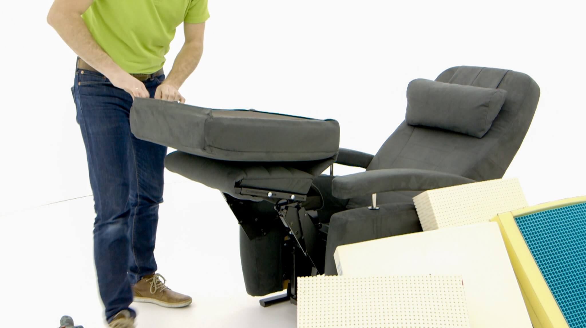 Speciale zittingen voor uw sta-op stoel